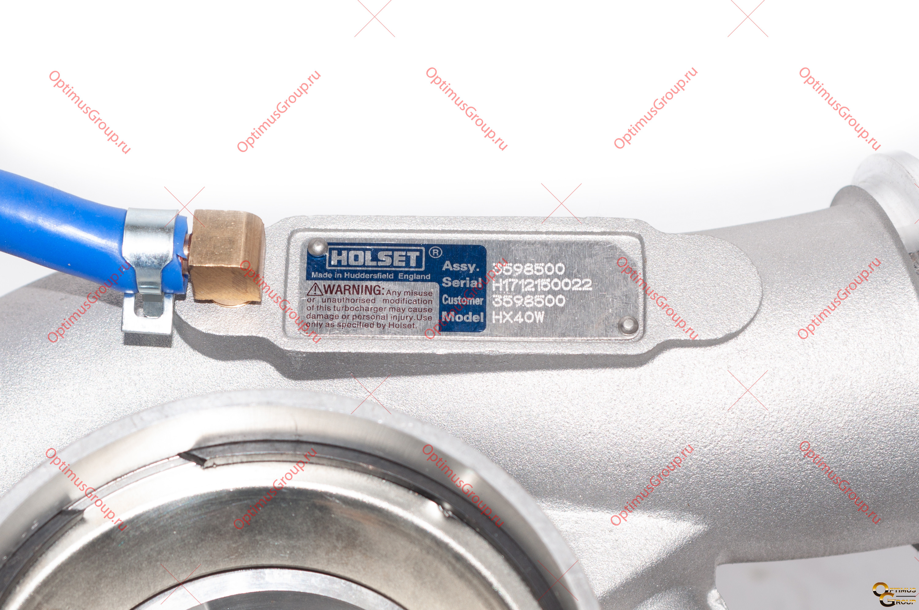 Купить 3598500 Турбокомпрессор Cummins HX40W 6CT 3598071 в Оптимус Групп
